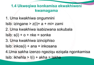 YUNITHI IFONOLOJI.pdf amanothi ngefonoloji | PDF