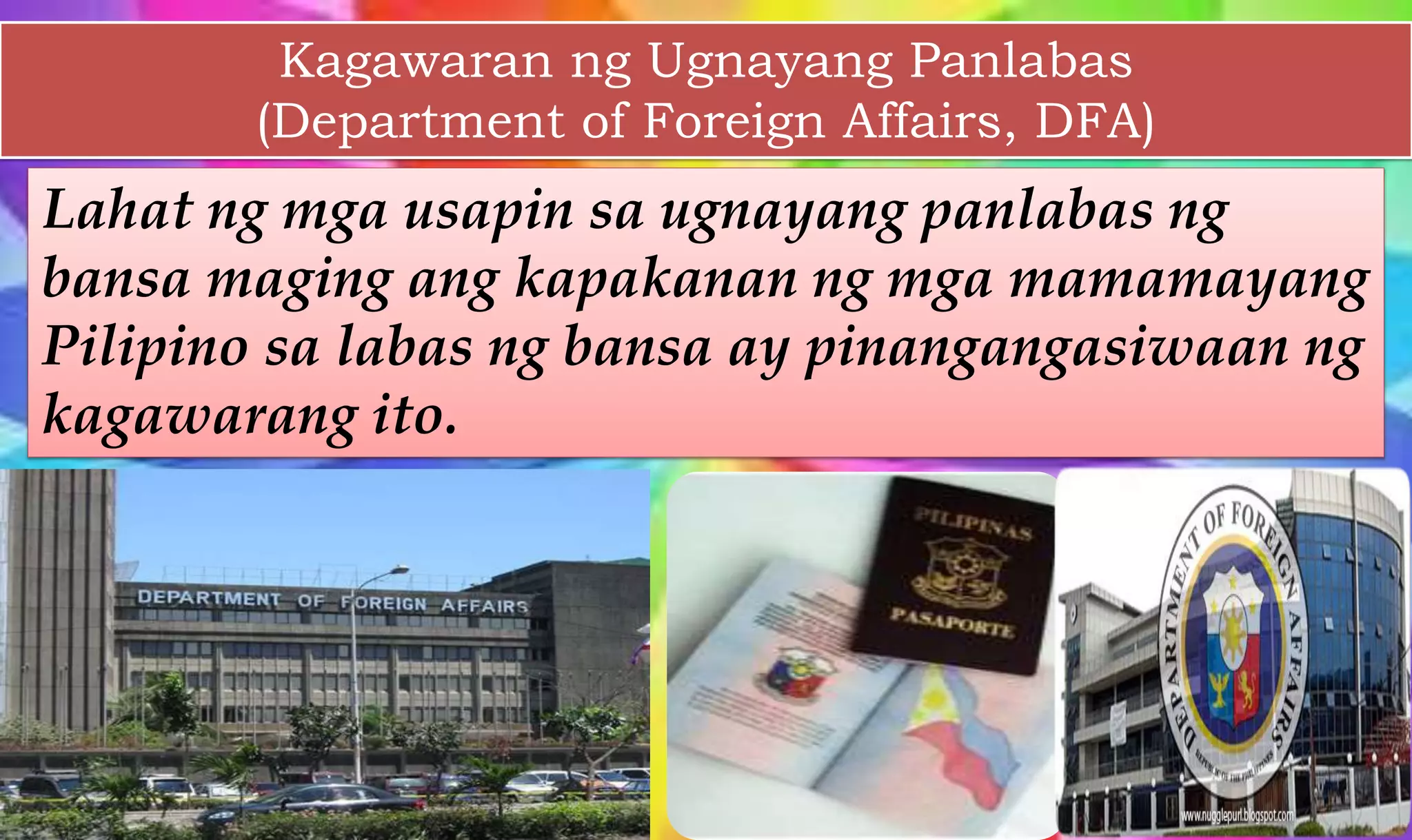 YUNIT III ARALIN 3: Ang mga Namumuno sa Bansa | PPTX