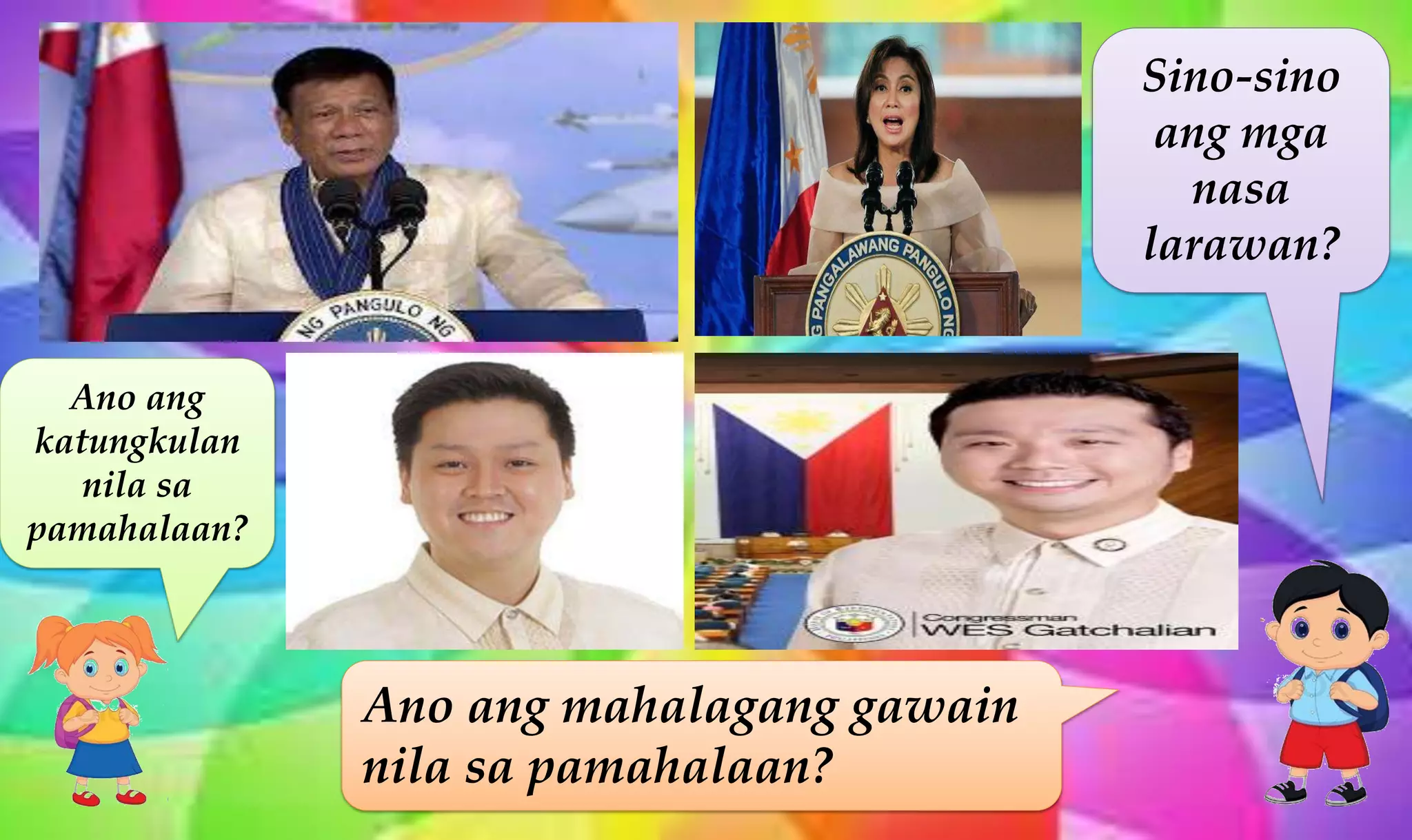 YUNIT III ARALIN 3: Ang mga Namumuno sa Bansa | PPTX