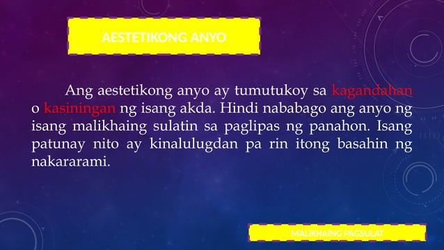 YUNIT II MALIKHAING PAGSULAT for Grade 12 | PPTX