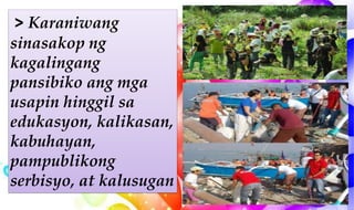 Yunit iv aralin 5 kahulugan at kahalagahan ng gawaing pansibiko | PPTX