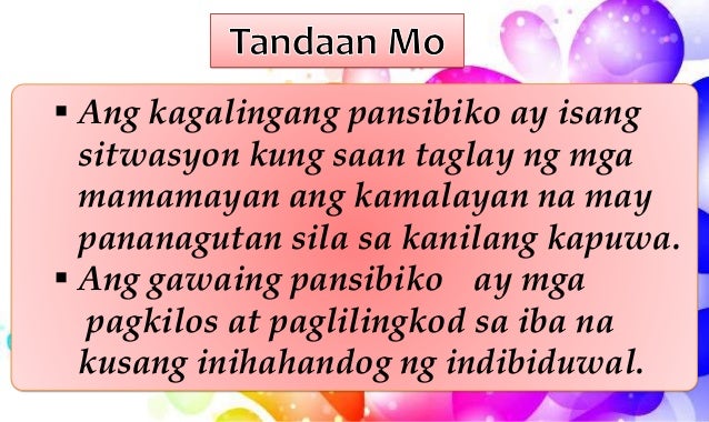 Yunit iv aralin 5 kahulugan at kahalagahan ng gawaing pansibiko Yunit iv aralin 5 kahulugan at kahalagahan ng gawaing pansibiko