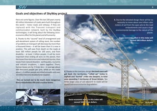 Yunitskiy - Report on Goals of Skyway Projects | PDF