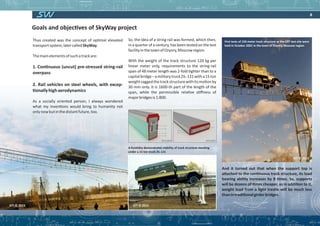 Yunitskiy - Report on Goals of Skyway Projects | PDF