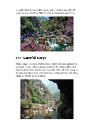 Yuntaishan world geopark | PDF