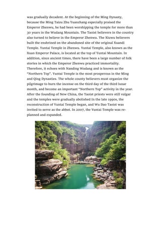 Yuntaishan world geopark | PDF