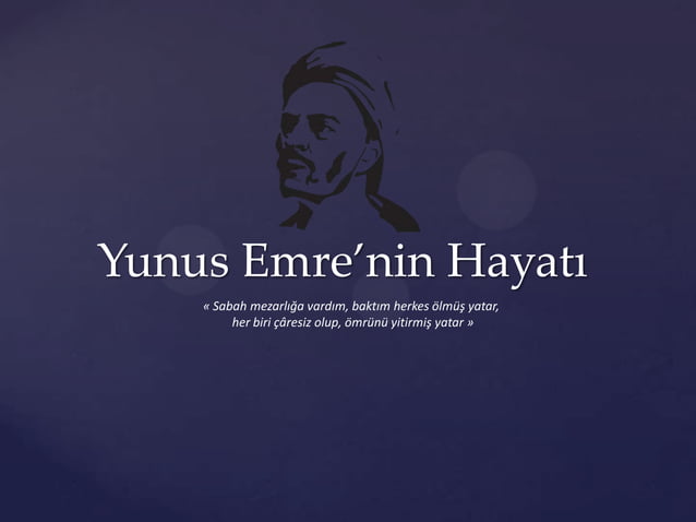 Yunus Emre | PPSX