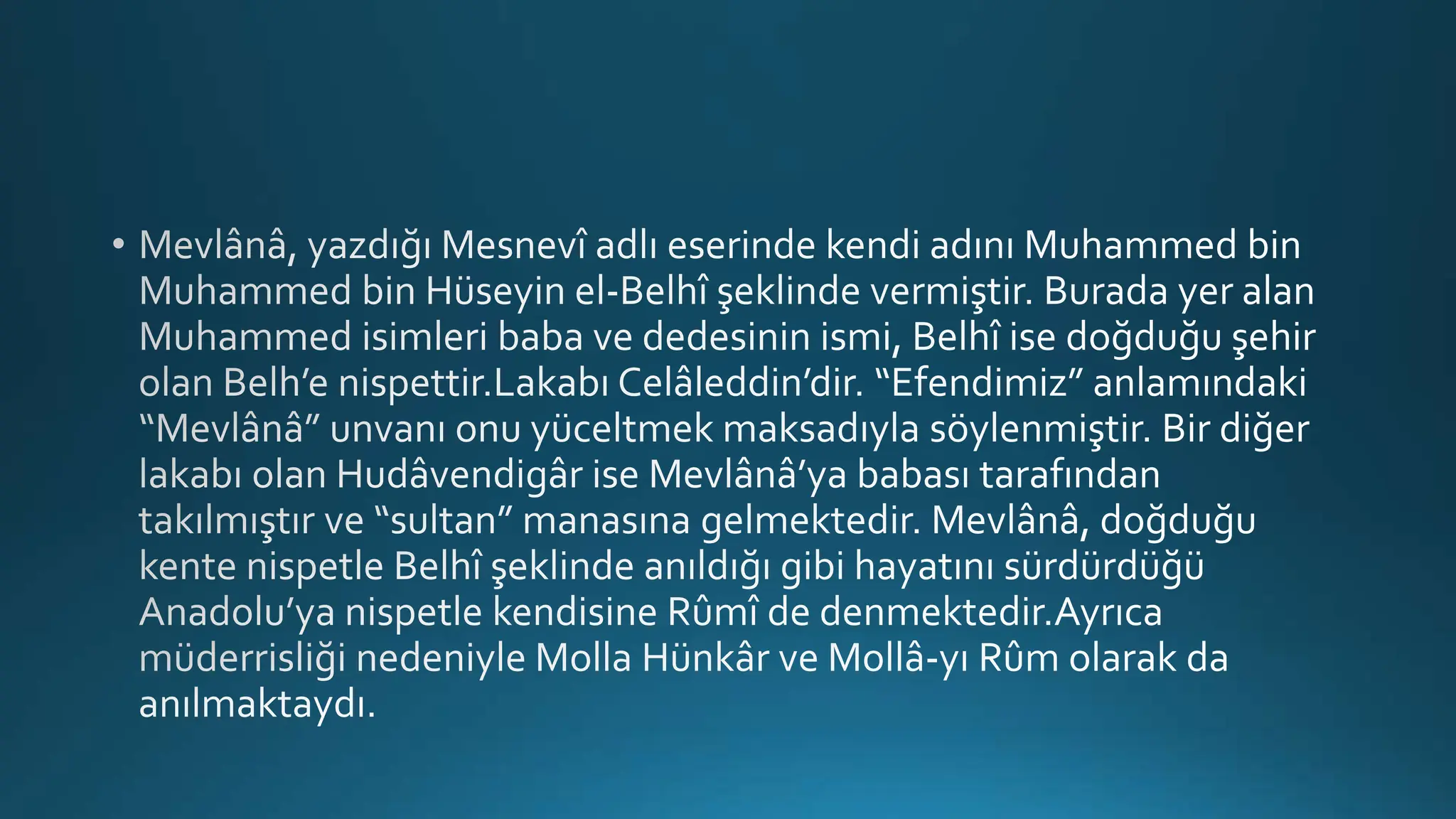 YUNUS EMRE VE MEVLANA NIN HAYATI KISACA .pptx