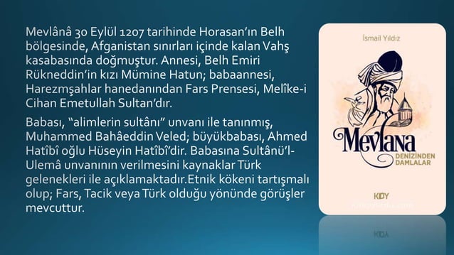 YUNUS EMRE VE MEVLANA NIN HAYATI KISACA .pptx