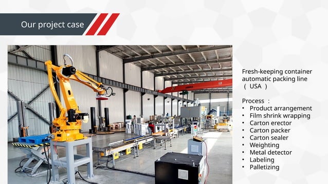 YUPACK packing machine carton erector box sealer conveyor robot ...