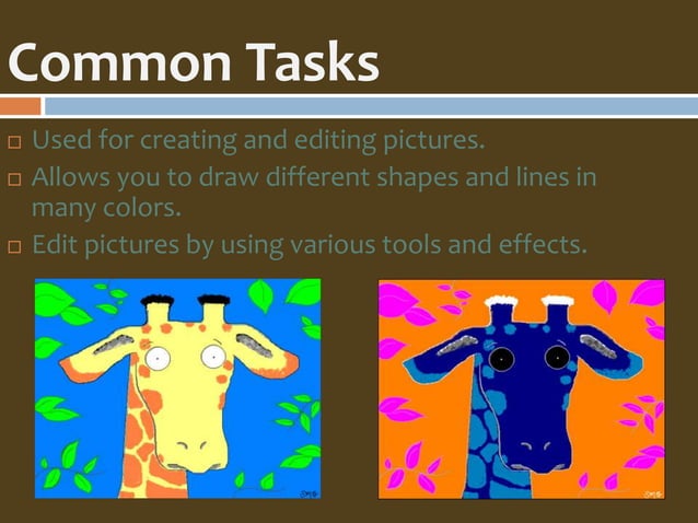 Microsoft Paint Powerpoint | PPTX