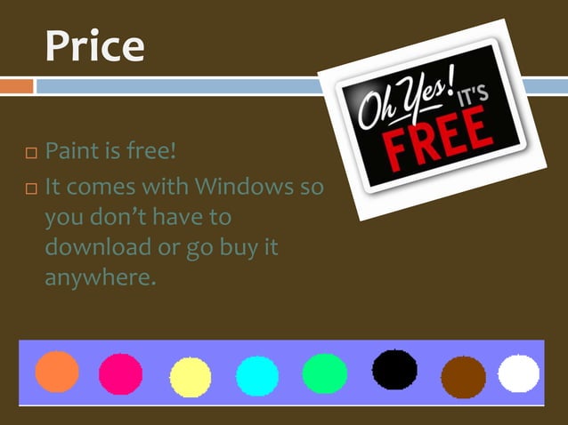 Microsoft Paint Powerpoint | PPTX