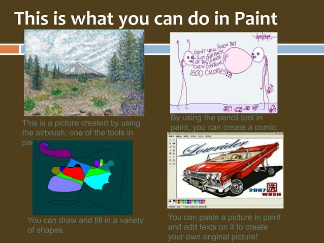 Microsoft Paint Powerpoint | PPTX