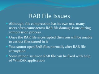 Repair RAR File | PPT