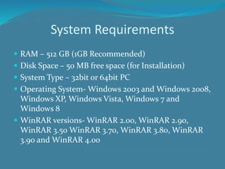 Repair RAR File | PPT