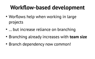 SFSCON23 - Yuri D'Elia - Automating git for development on large distributed teams | PPT