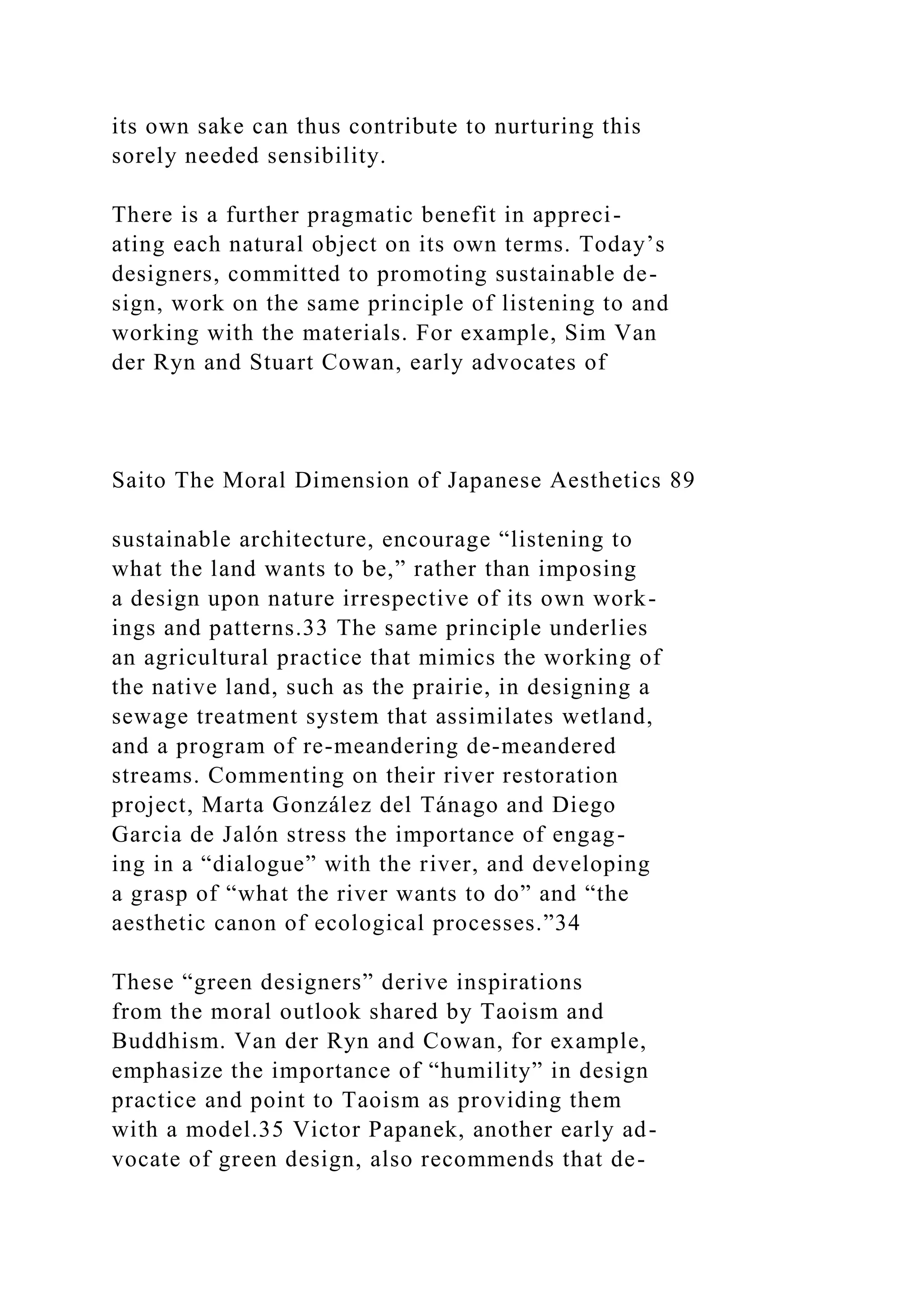 YURIKO SAITOThe Moral Dimension of Japanese Aesthetics.docx