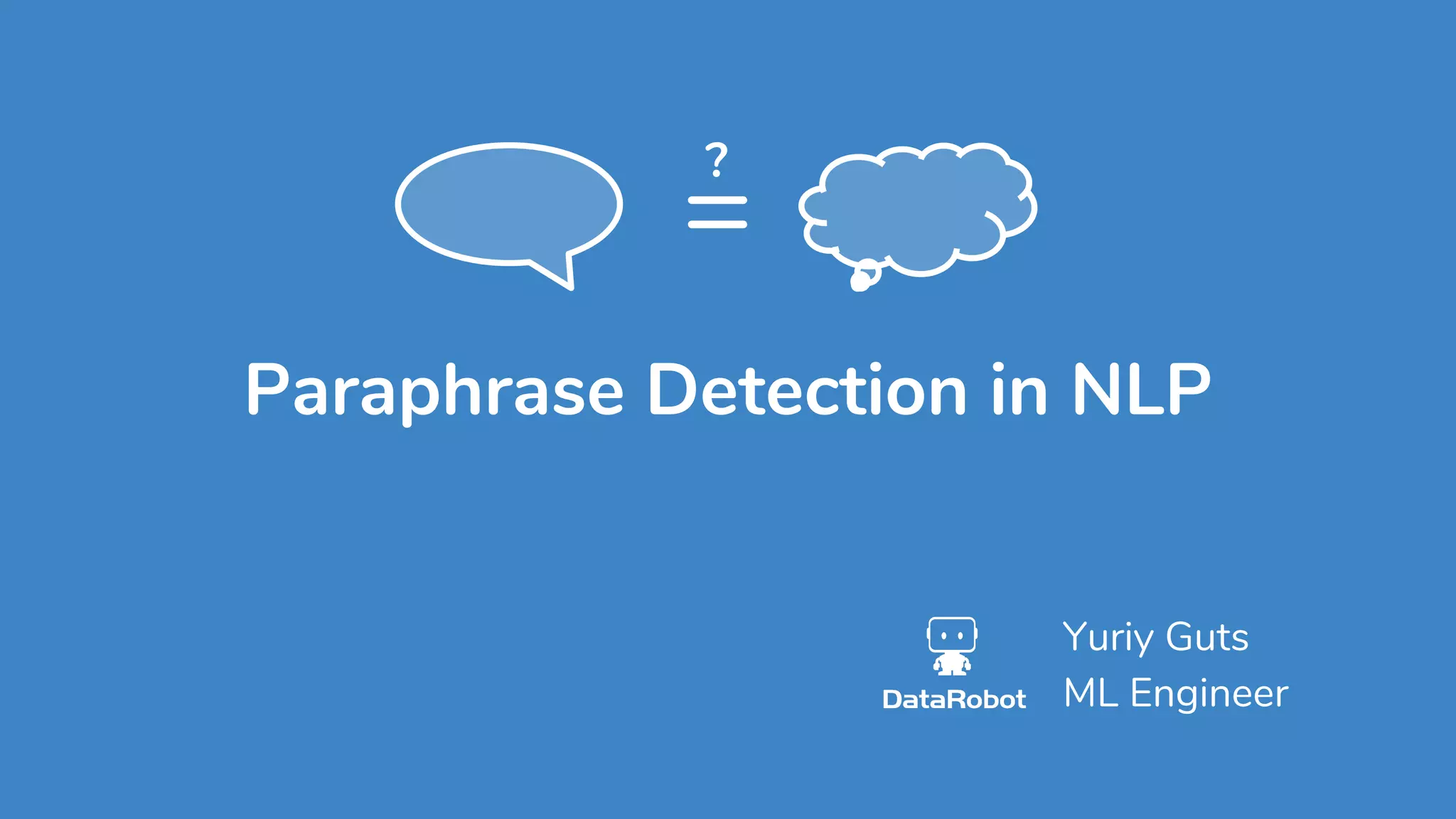 Paraphrase Detection in NLP | PPT