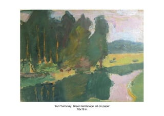 Yuri Yurovsky artist and art collector, part of a book "YURI YUROVSK…