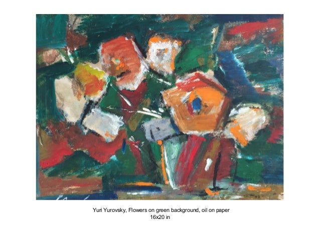 Yuri Yurovsky artist and art collector, part of a book "YURI YUROVSK…
