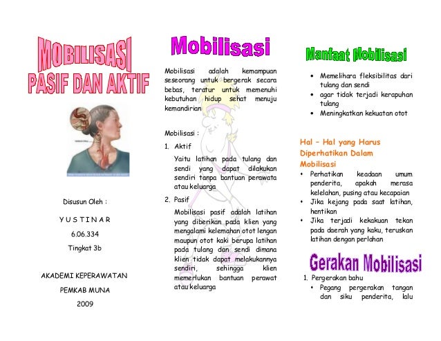 Leaflet Rom Pada Pasien Stroke