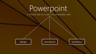 3 Essential Parts in Powerpoint | PPTX