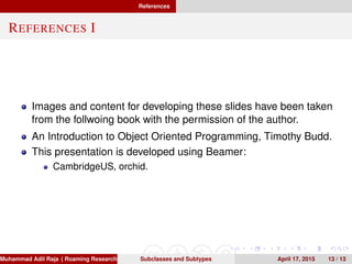 Subclasses and Subtypes | PDF