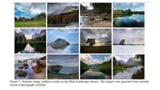 Semantic Image Synthesis with Spatially-Adaptive Normalization | PPTX