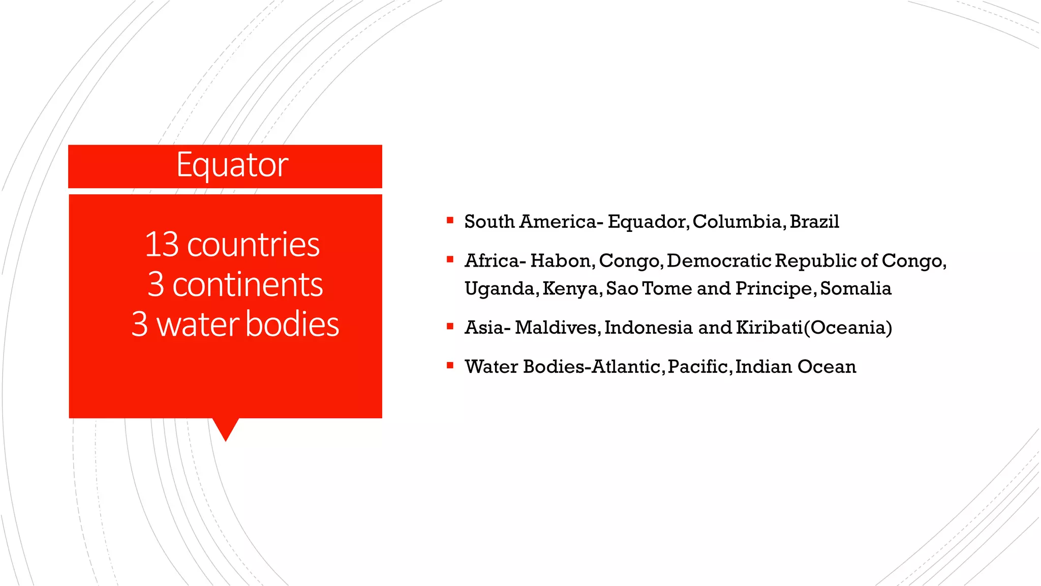 TROPIC OF CANCER, TROPIC OF CAPRICORN, EQUATOR , PRIME MERIDIAN | PDF