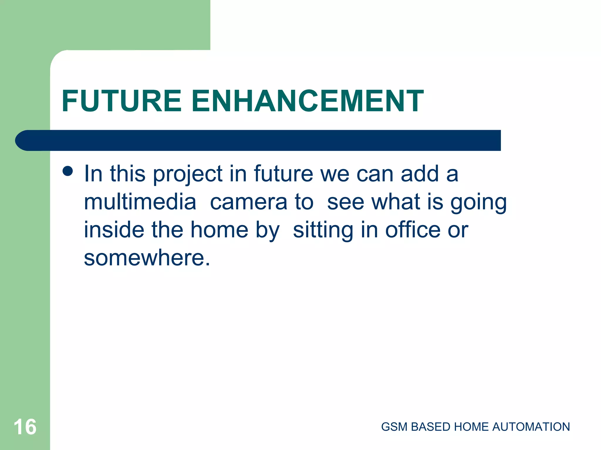 Yuva Home automation project | PPT