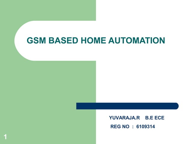 Yuva Home automation project | PPT