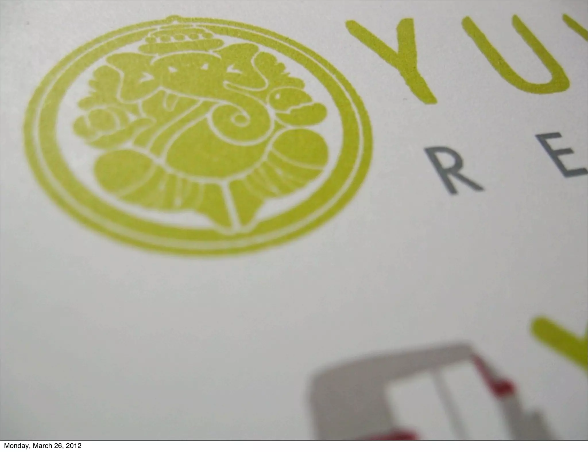Yuva India Restaurant Branding & Print Collateral | PDF