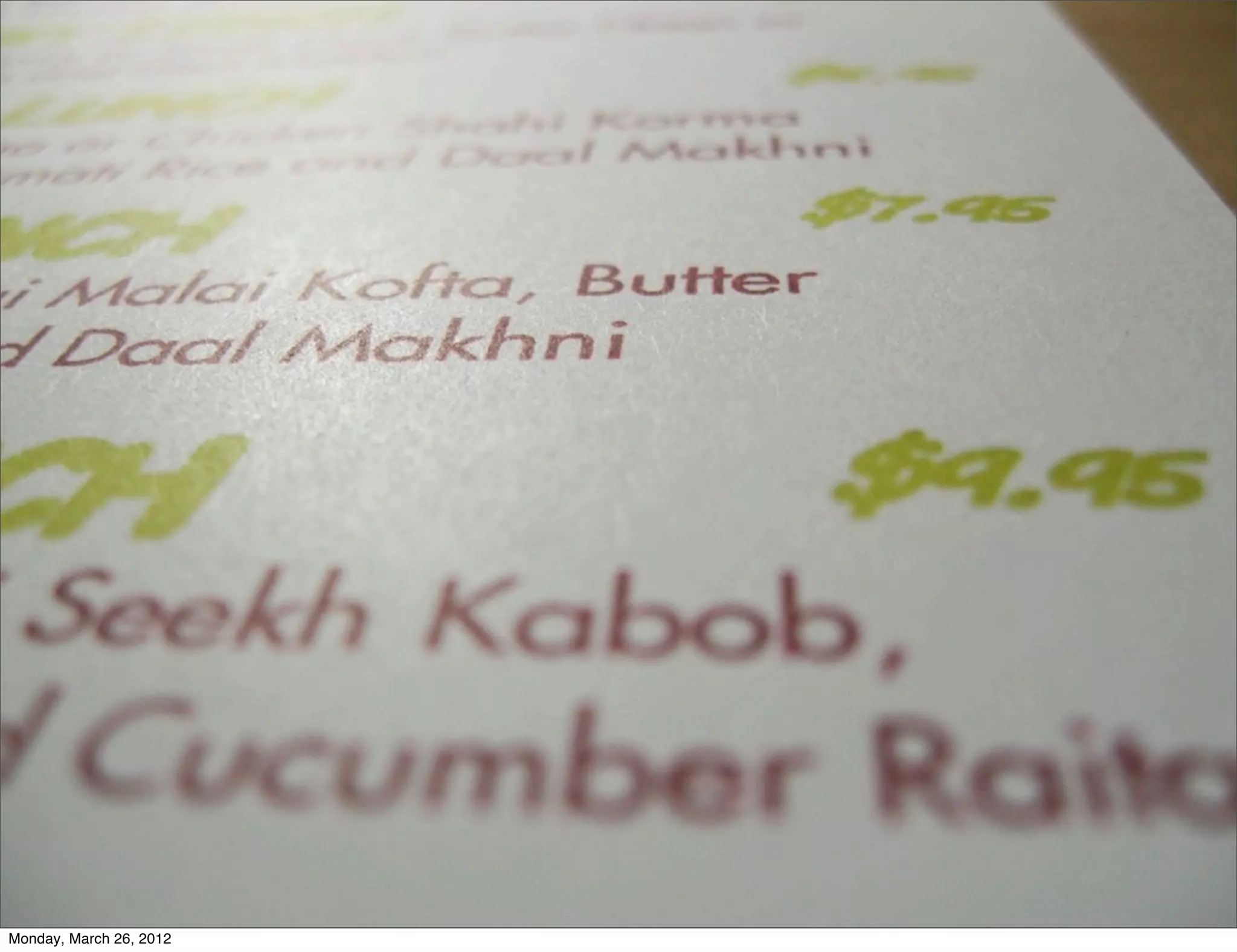 Yuva India Restaurant Branding & Print Collateral | PDF