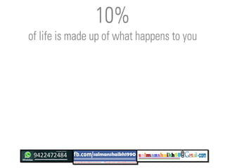 19 principle stephen covey 90 10 | PPT