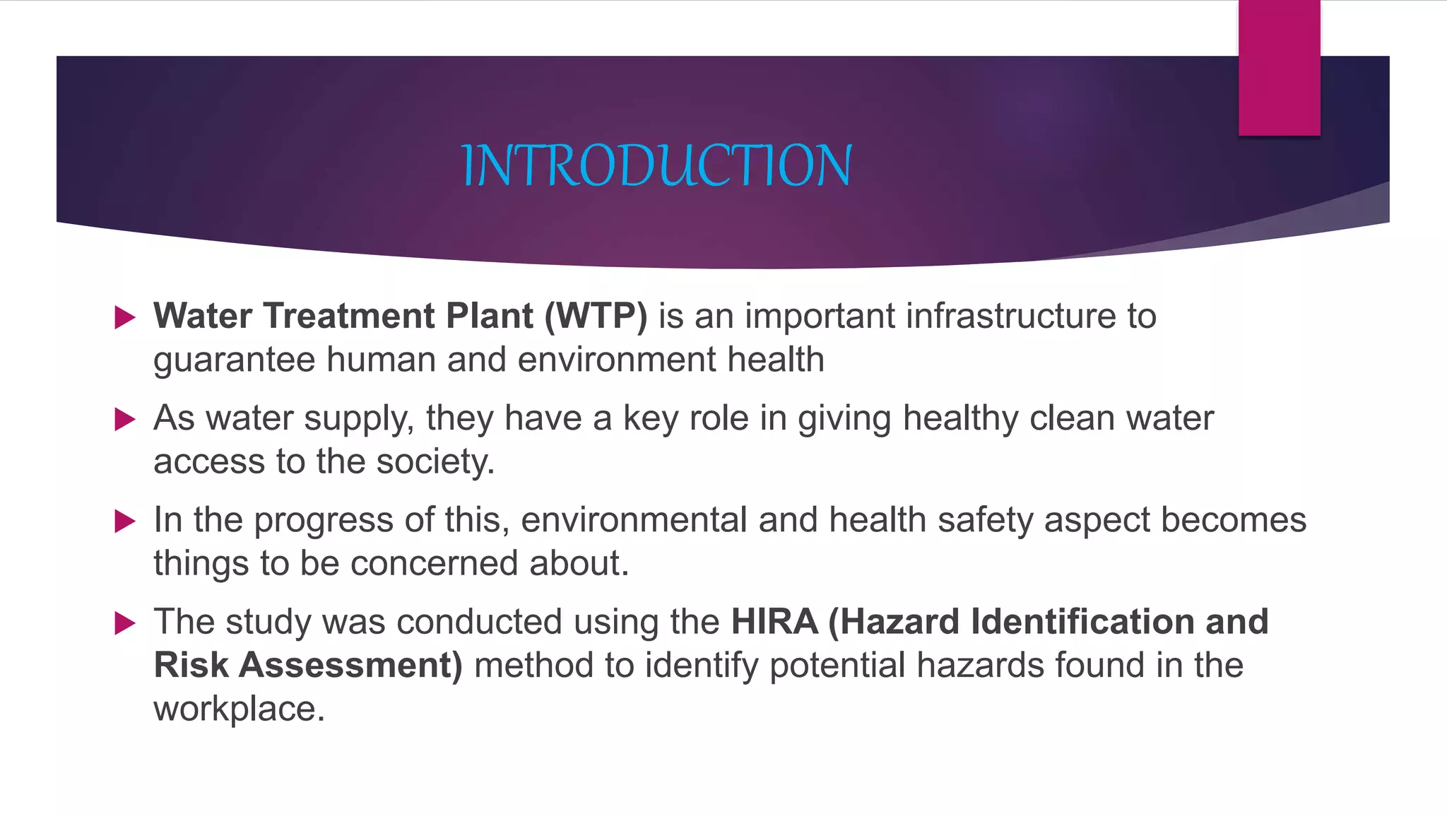 Hazard identification and risk assessment(HIRA) &Safe Work method ...