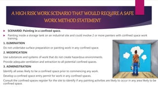 Hazard identification and risk assessment(HIRA) &Safe Work method ...