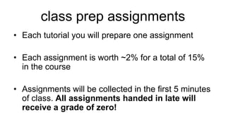 Yuwei 202 tutorial 1 | PPTX