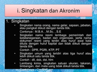 penulisan kata | PPTX