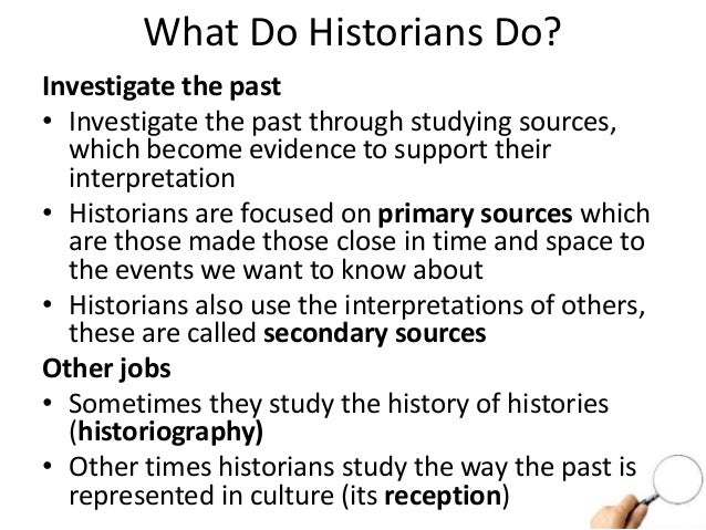 Historians power point year 7