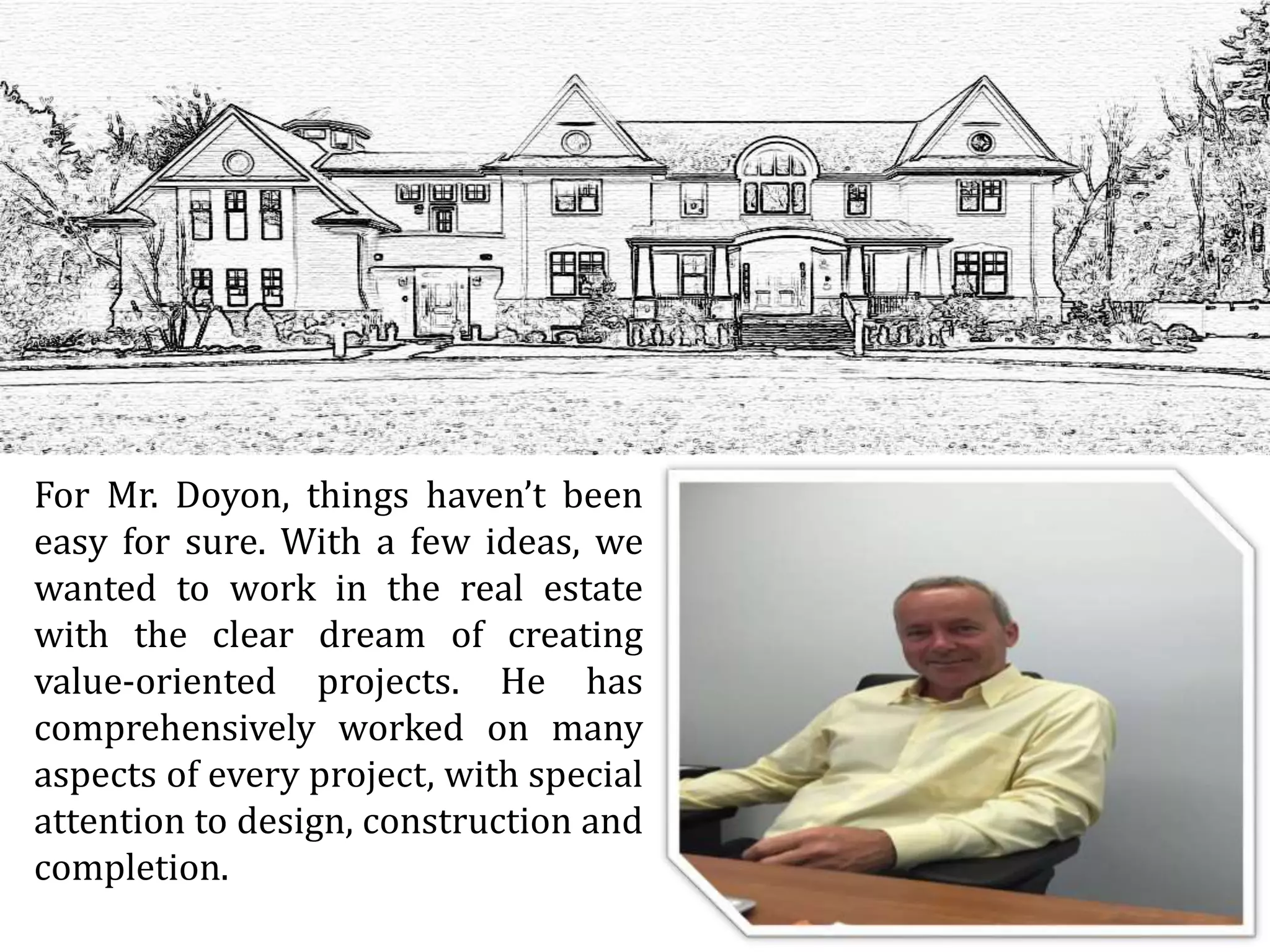 Yves Doyon -The Businessman | PPT