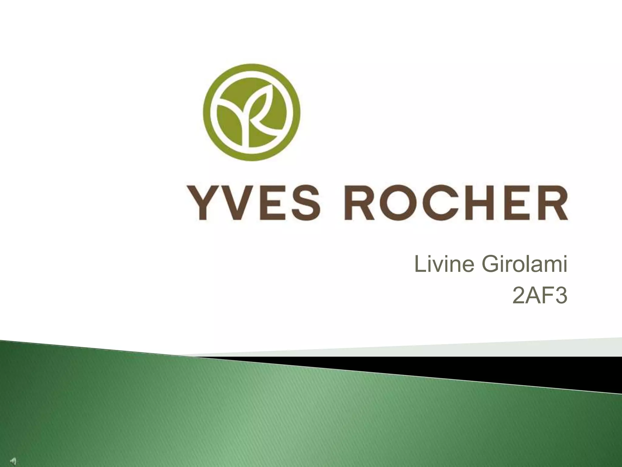 presentation Yves Rocher | PPTX