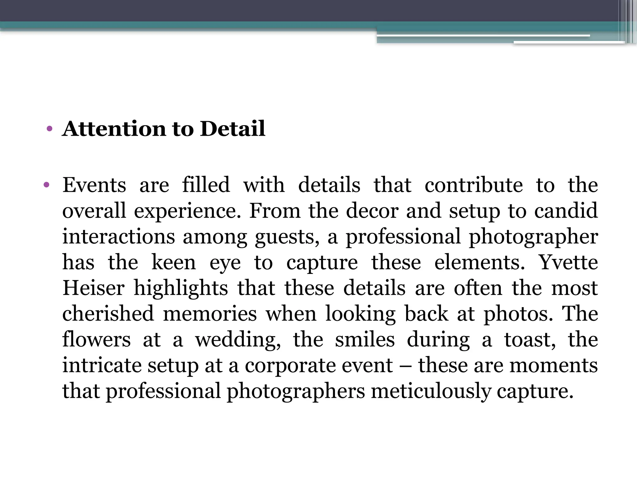 Yvette Heiser – Photography Fundamentals: The Art of Seeing | PPTX