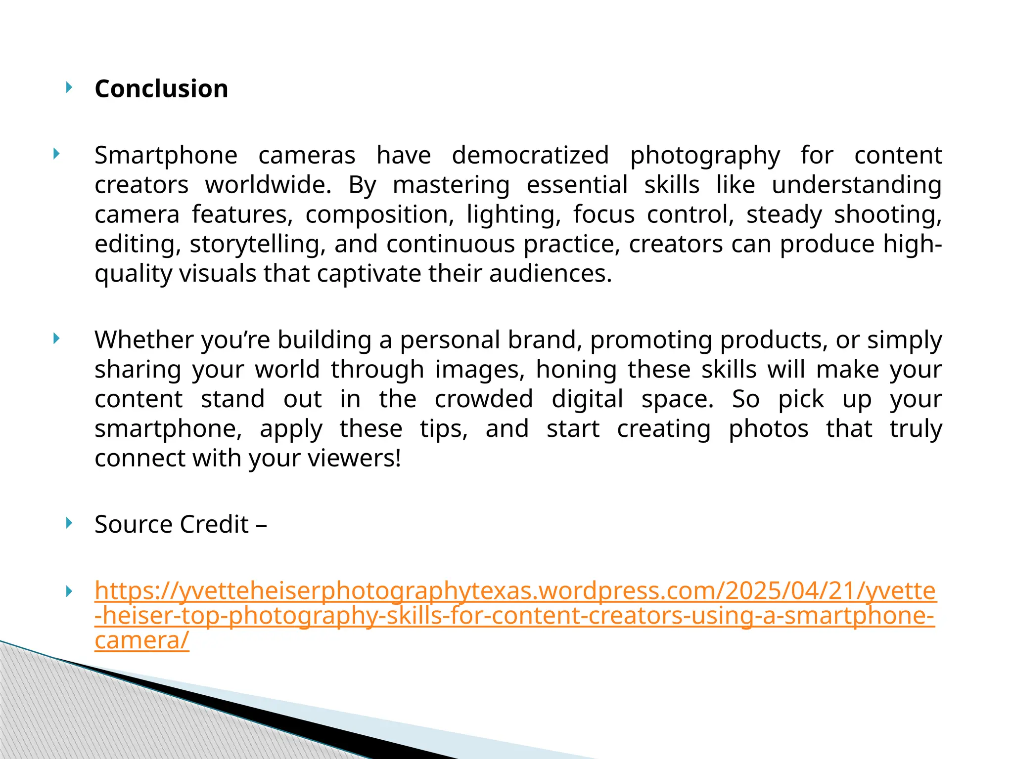 Yvette Heiser – Top Photography Skills for Content.pptx