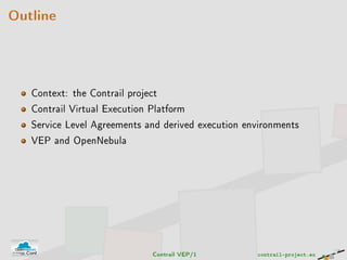 Contrail Virtual Execution Platform | PPT
