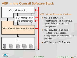 Contrail Virtual Execution Platform | PPT