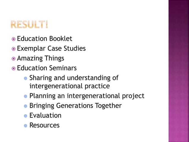 Learning through Intergenerational Practice - Yvonne Coull | PPT