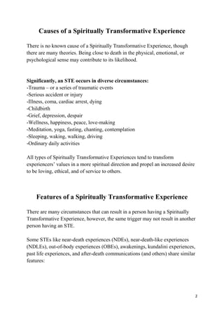 Yvonne Kason - After-Effects of Spiritually Transformative Experiences ...