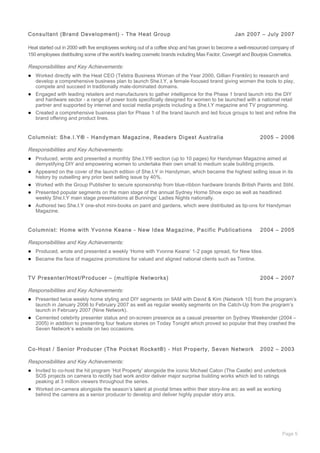 Yvonne keane cv_generic | PDF