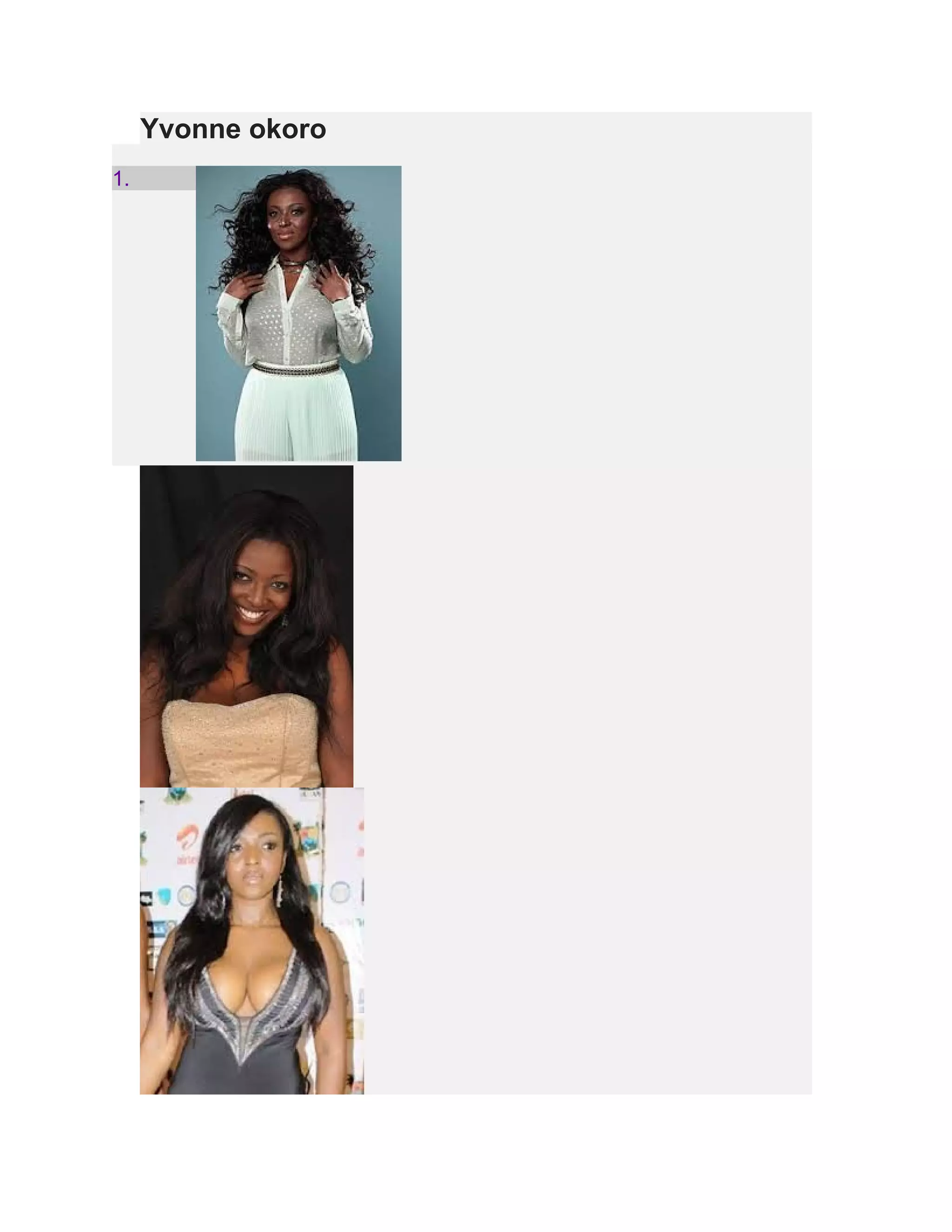 Yvonne okoro | DOC