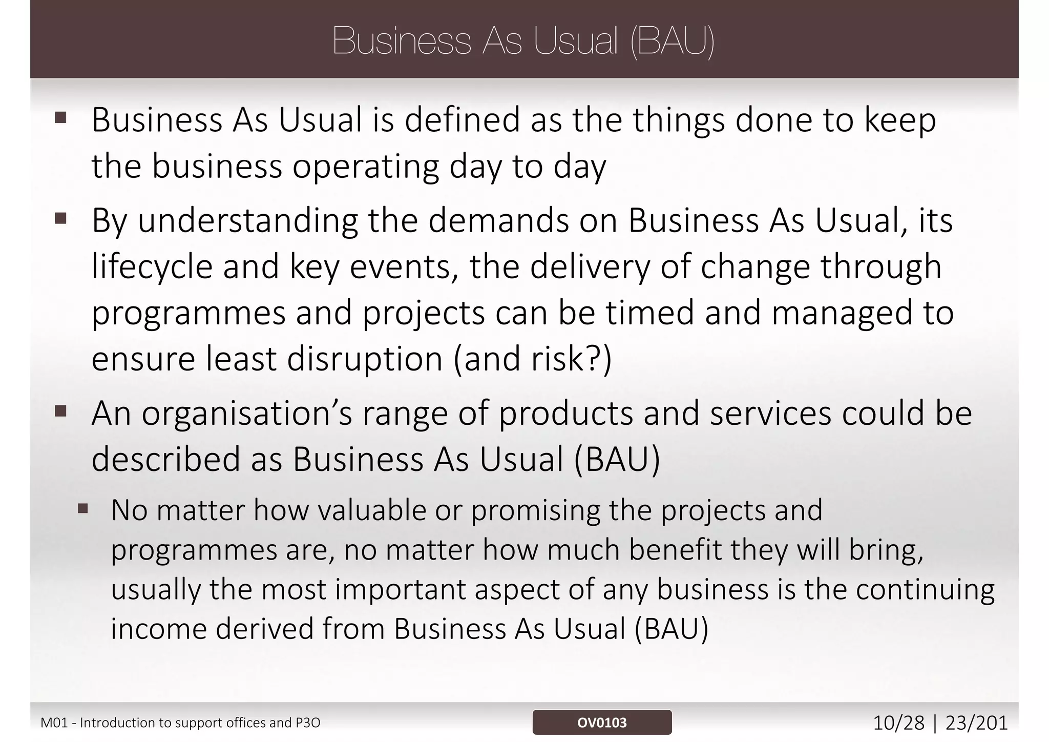 AXELOS - P3O® - Portfolio, Programme and Project Offices - Foundation | PDF